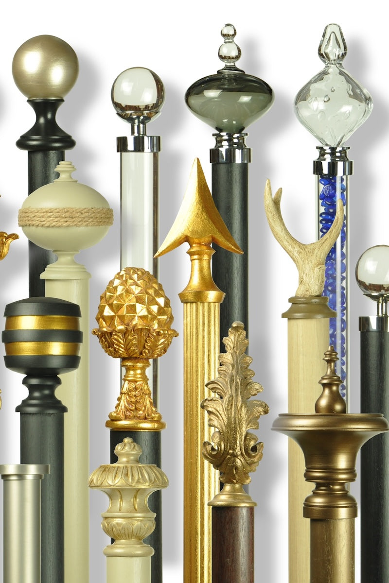 Bespoke designer curtain poles – Todd Knights